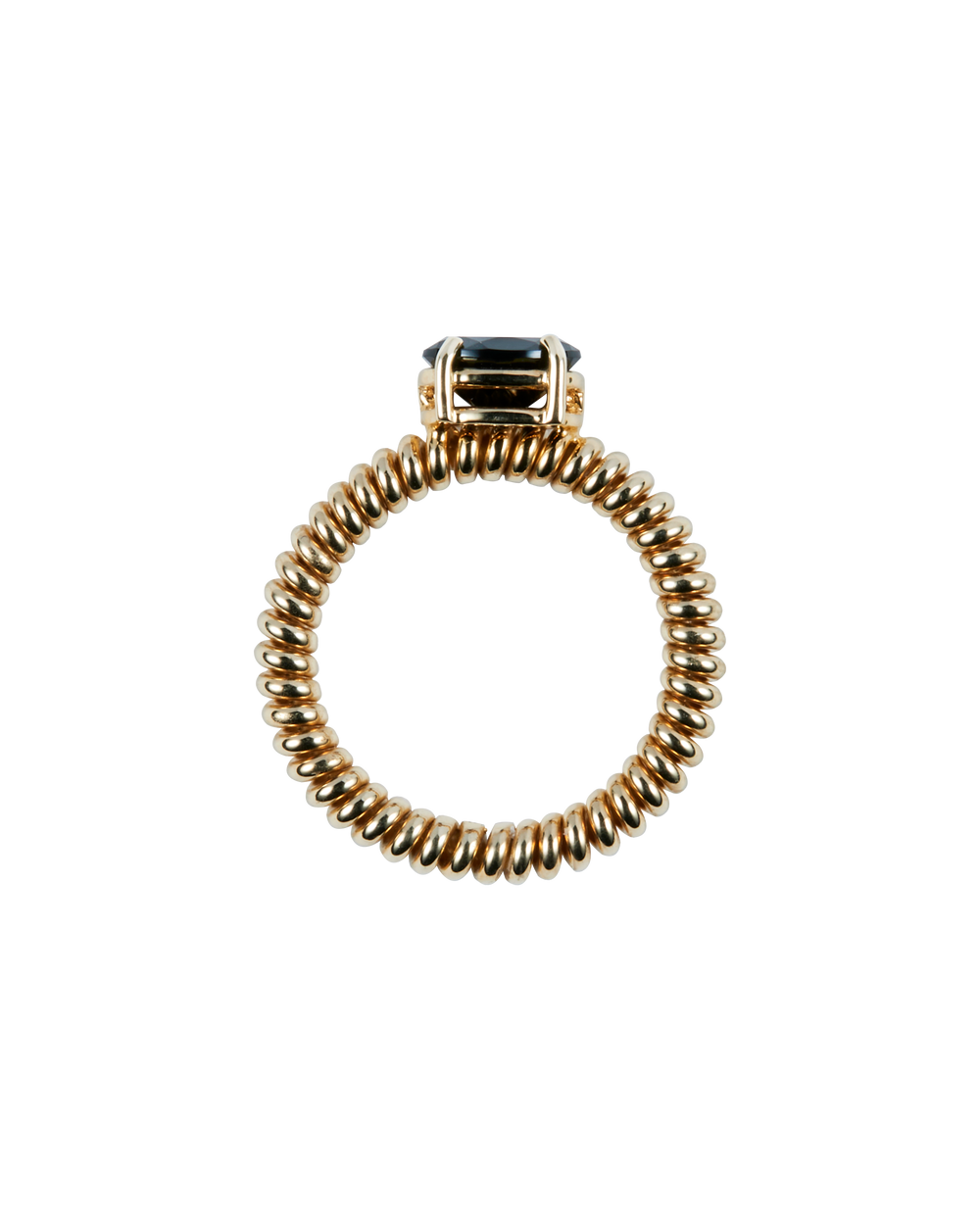 Onyx Spring Stone Ring -Gold-