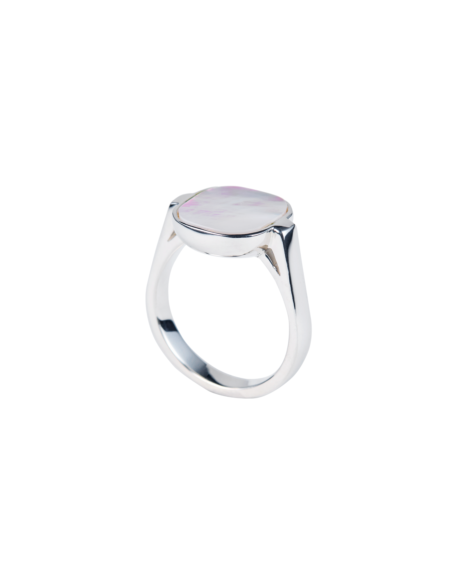 Shell Window Ring -Silver-